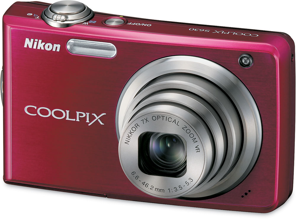 Customer Reviews: Nikon Coolpix S630 (Ruby Red) 12-megapixel digital ...