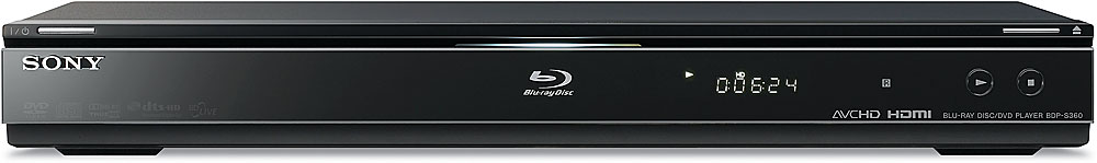 Customer Reviews: Sony BDP-S360 Blu-ray Disc™ high-definition player at ...