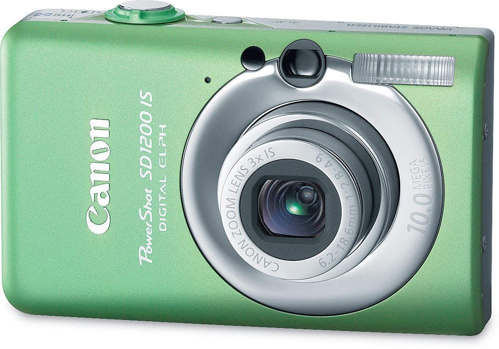 Customer Reviews: Canon PowerShot SD1200 IS (Green) 10-megapixel ...