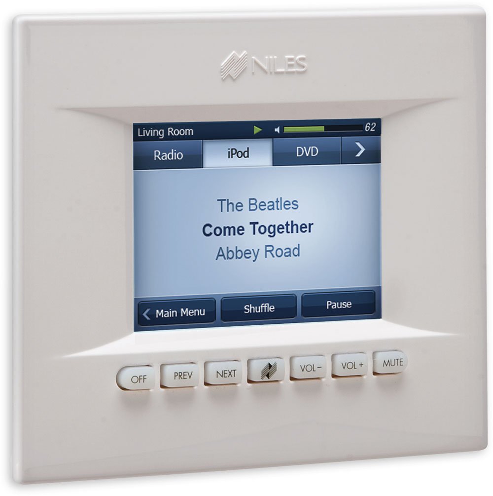 Niles TS-PRO In-wall touchscreen LCD keypad for Niles ZR-6 MultiZone ...