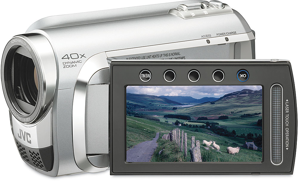 Customer Reviews: JVC GZ-MG630 Everio G (Silver) 60GB hard disk drive ...