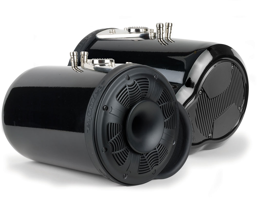 Customer Reviews: Bazooka 8" Compression Horn Tubbies (Pair) (Black ...