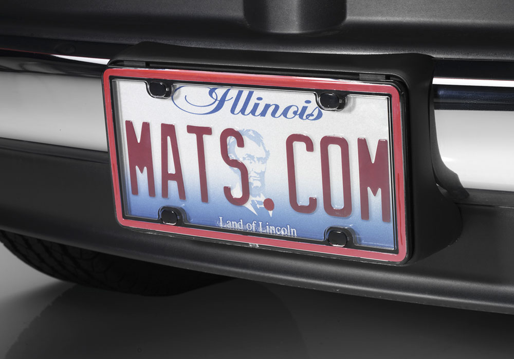 Customer Reviews: WeatherTech ClearFrame™ (Red) Acrylic license plate ...