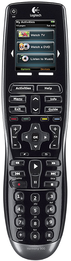 Customer Reviews: Logitech® Harmony® 900 Universal learning remote with ...