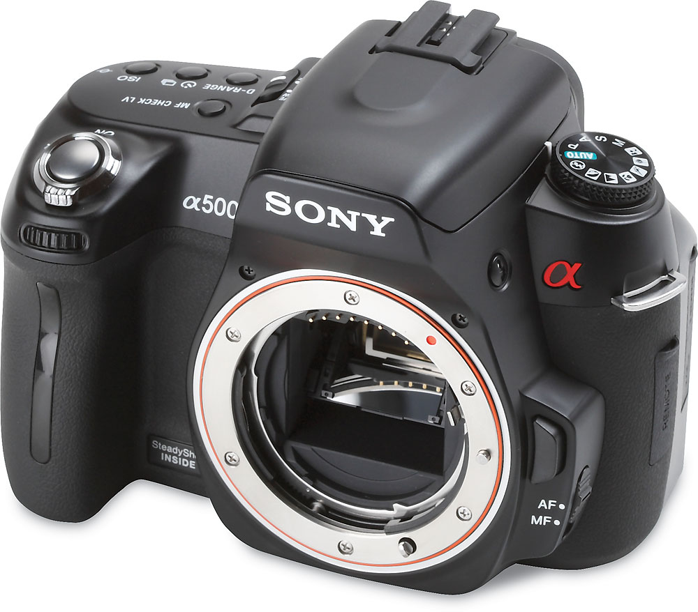 Customer Reviews: Sony Alpha DSLR-A500 (Body only) 12.3-megapixel ...