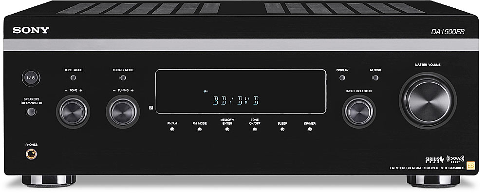 Customer Reviews: Sony ES STR-DA1500ES SIRIUS and XM Ready stereo ...