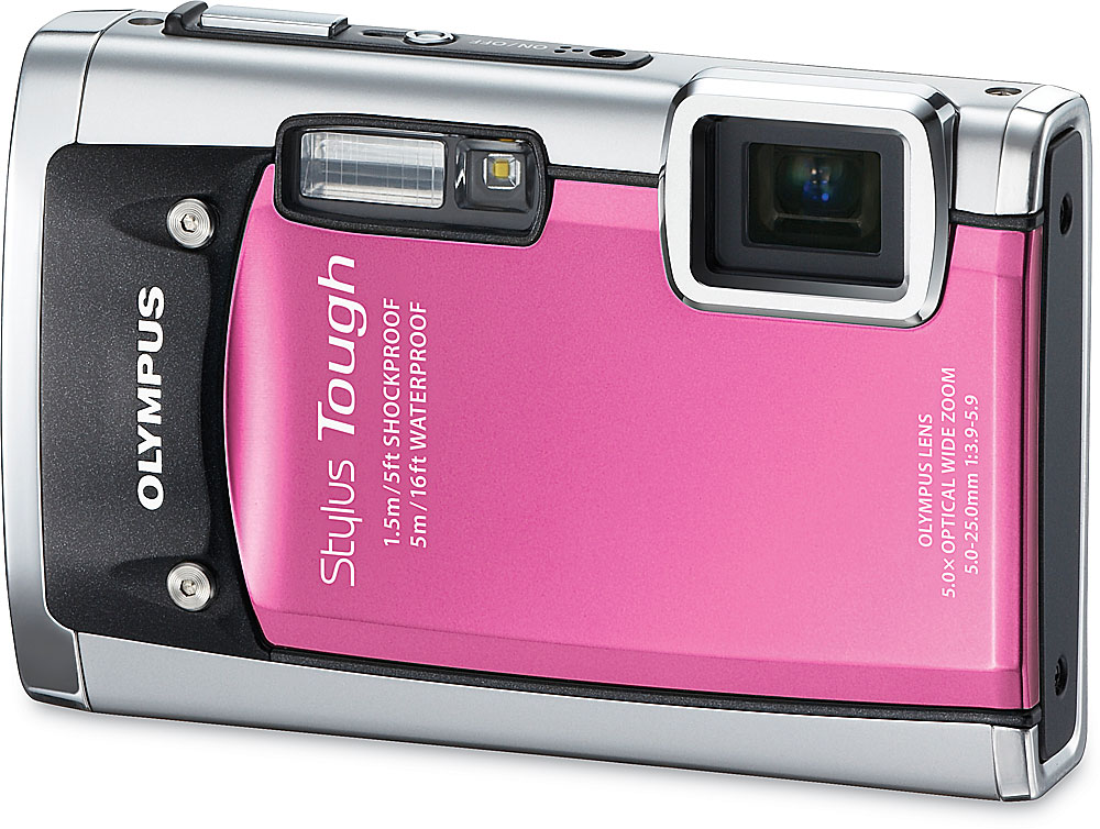Customer Reviews: Olympus Tough-6020 (Pink) Waterproof 14-megapixel ...