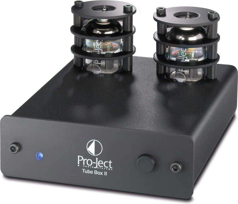 Pro-Ject Tube Box II Vacuum tube phono preamplifier at Crutchfield.com