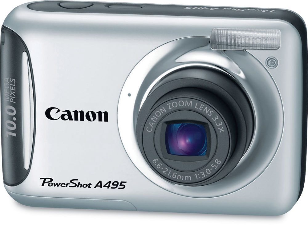 Customer Reviews: Canon PowerShot A495 (Silver) 10-megapixel digital ...