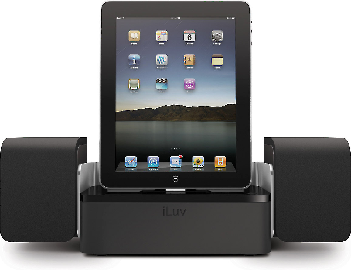 Customer Reviews: iLuv IMM747 Audio Cube Speaker system for iPad®/iPod ...
