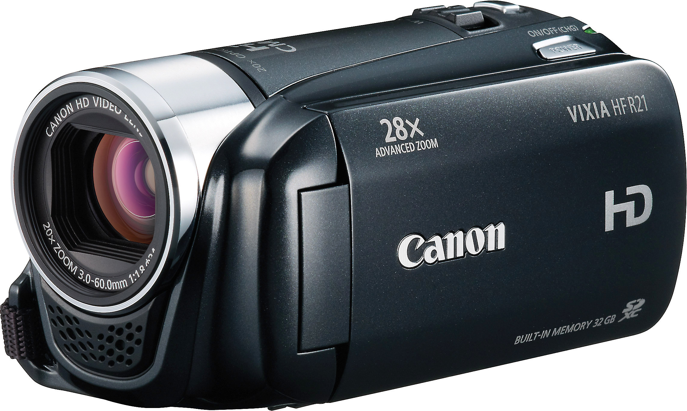 Customer Reviews: Canon HF R21 High-definition camcorder with 32GB ...