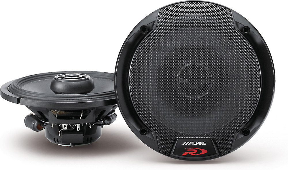 Alpine SPR-60 Type-R 6-1/2" 2-way car speakers at Crutchfield.com