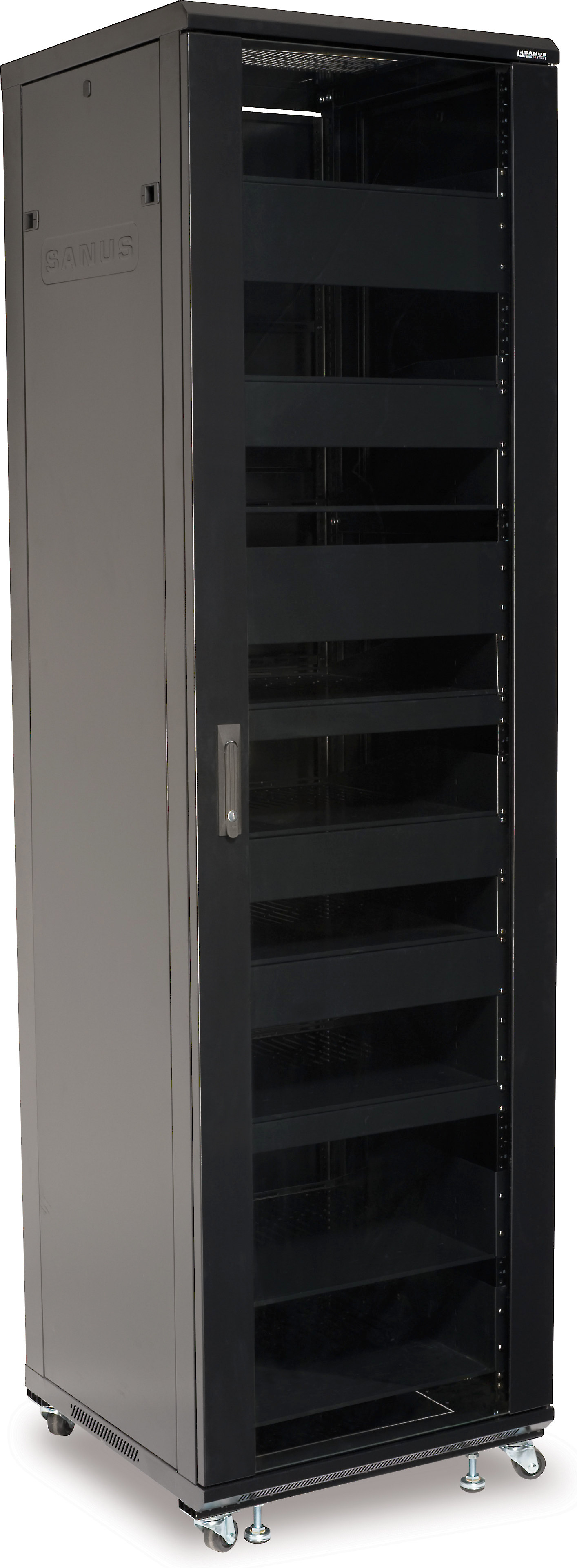 Customer Reviews: Sanus CFR2144 85"-tall steel component rack with ...