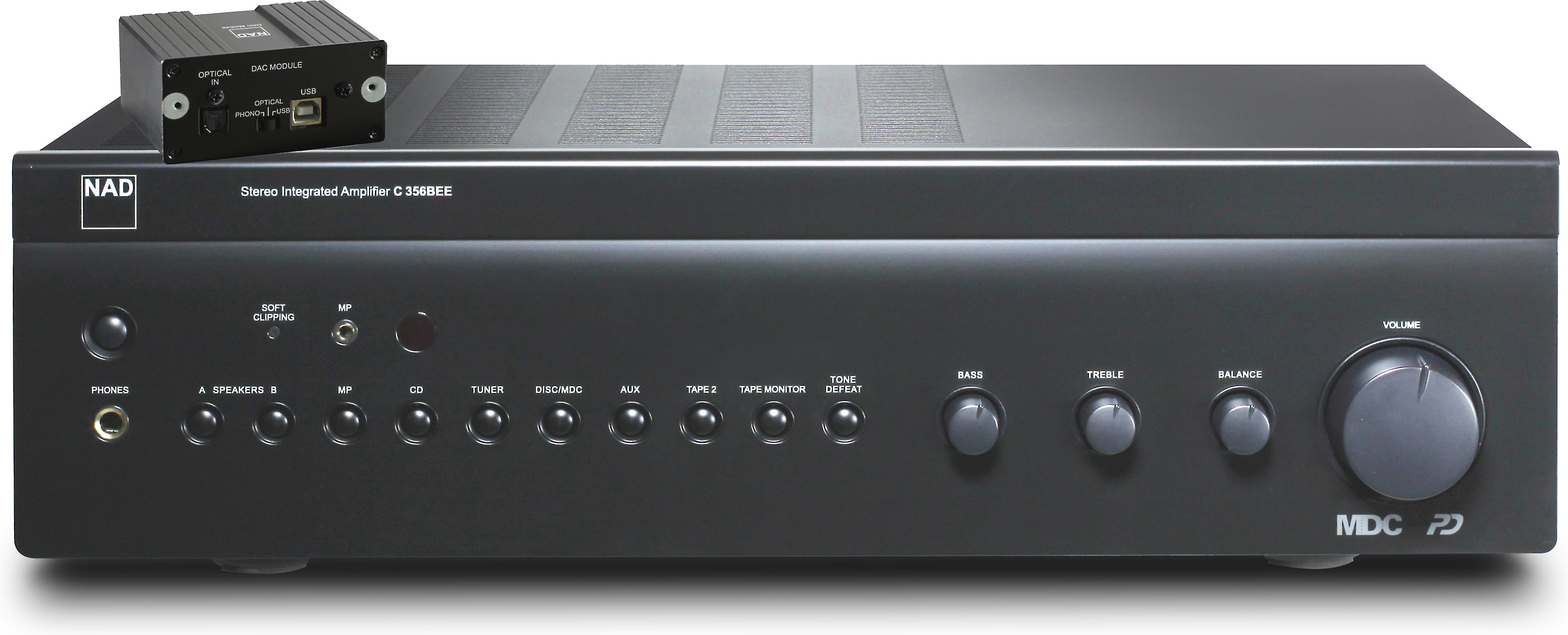 Customer Reviews: NAD C 356DAC Stereo integrated amplifier with add-on ...