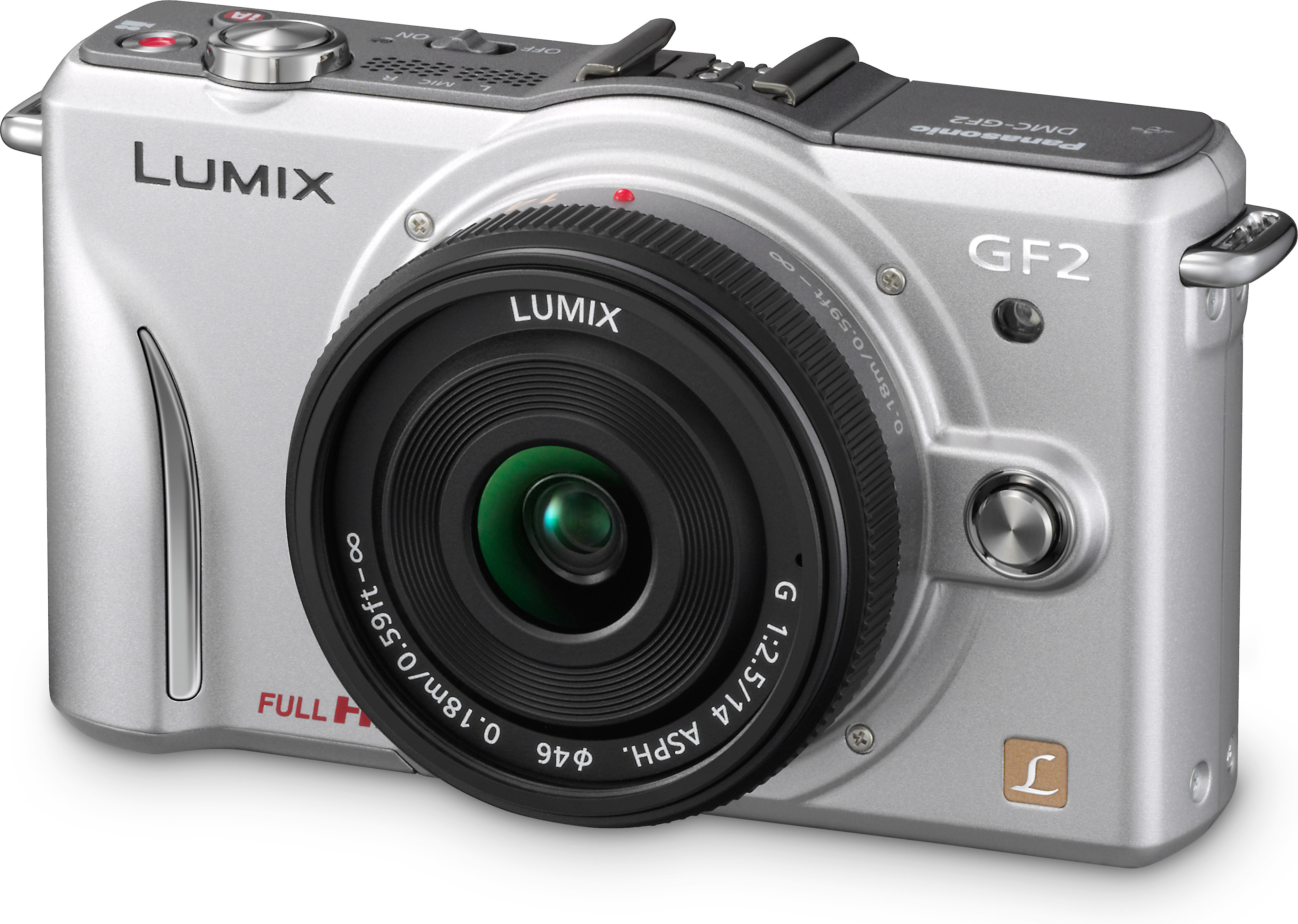 Customer Reviews: Panasonic Lumix DMC-GF2CK Kit (Silver) 12.1-megapixel ...