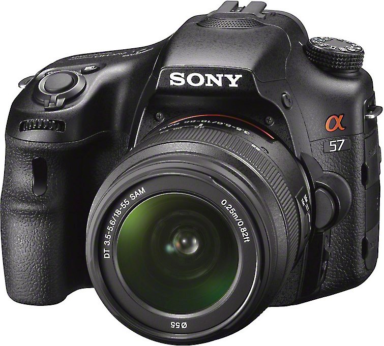 Customer Reviews: Sony Alpha SLT-A57 Kit 16-megapixel digital SLR ...