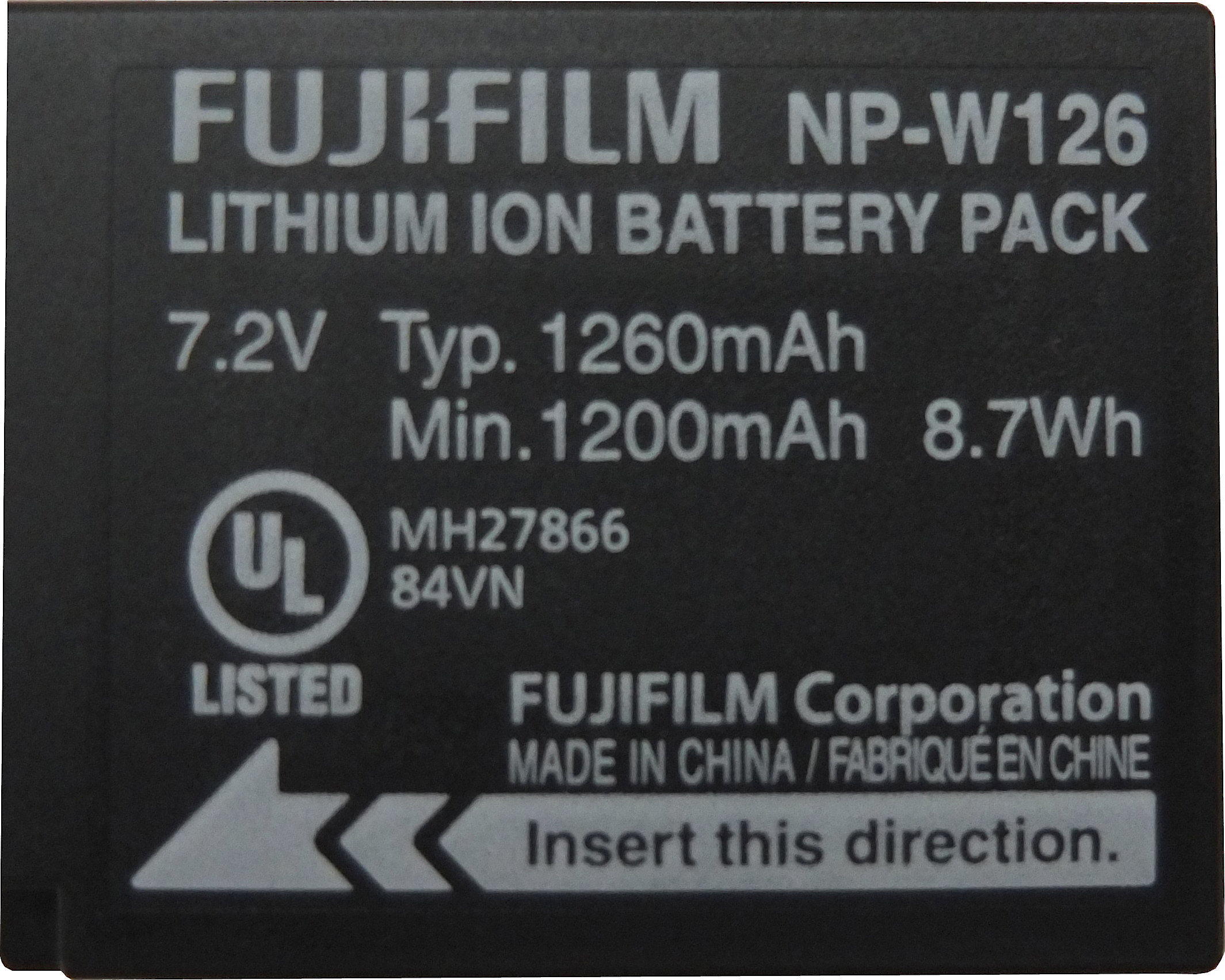 Customer Reviews: Fujifilm NP-W126 Rechargeable battery for Fujifilm X ...