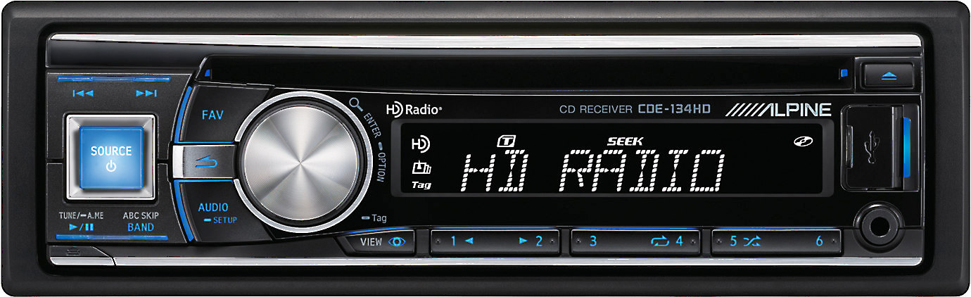 Customer Reviews: Alpine CDE-134HD CD receiver at Crutchfield