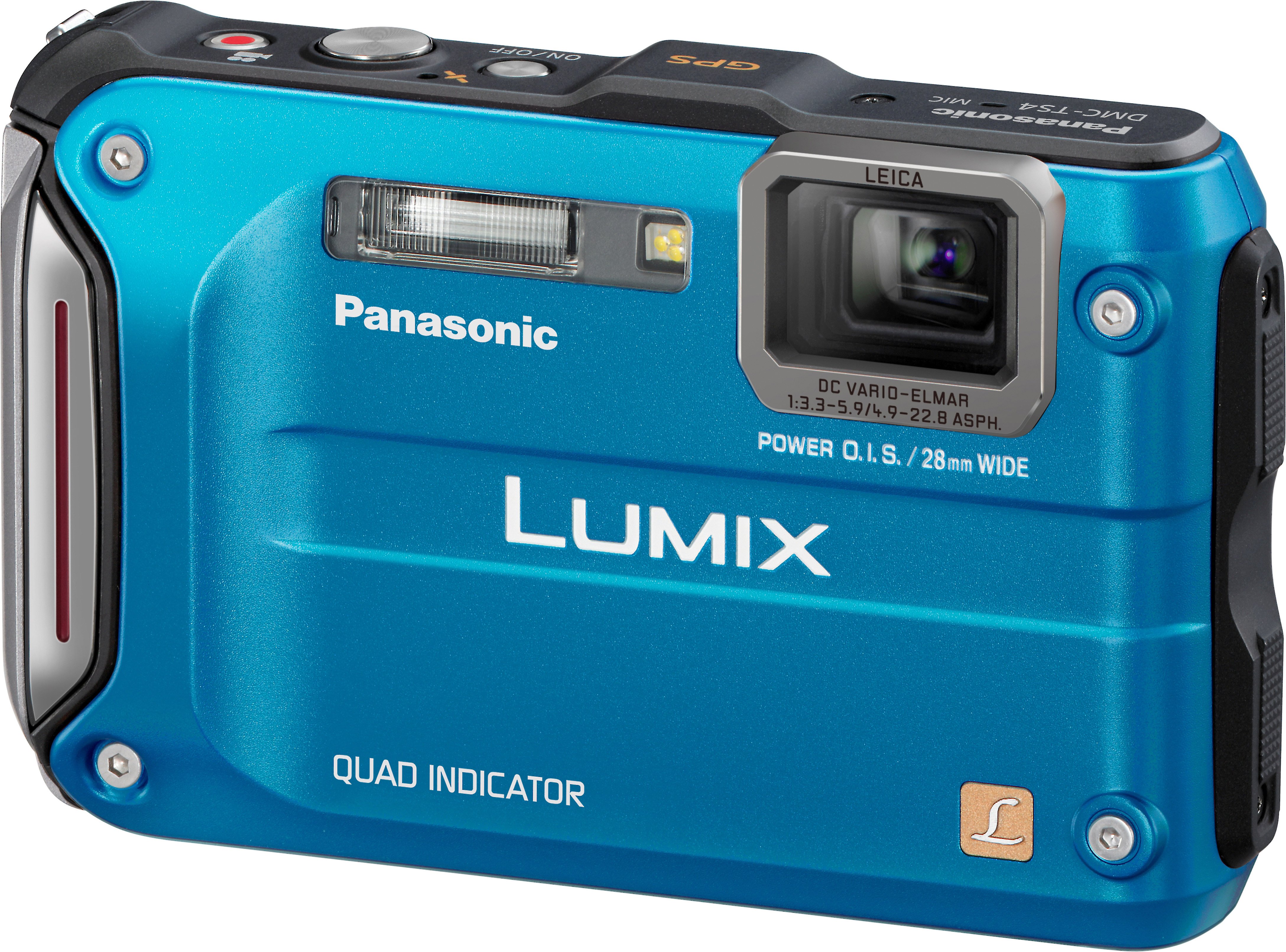 Customer Reviews: Panasonic Lumix DMC-TS4 (Blue) Tough-style 12.1 ...