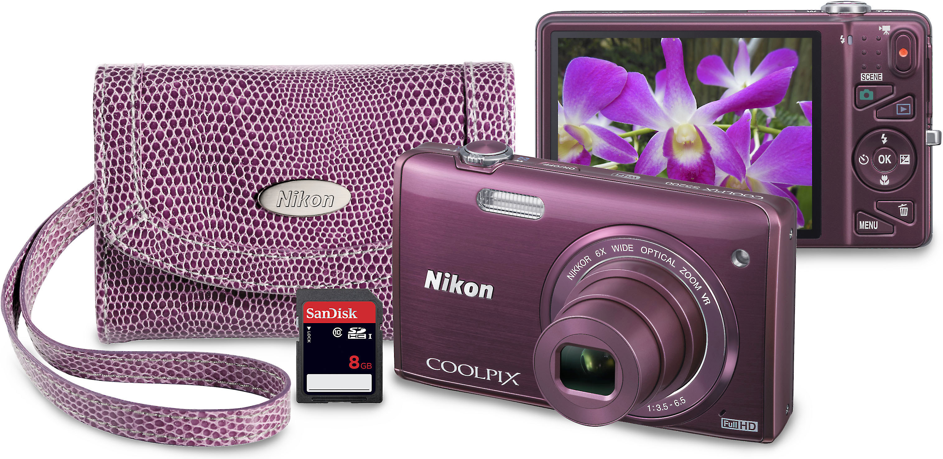 Customer Reviews: Nikon Coolpix S5200 Bundle 16-megapixel, 6X optical ...