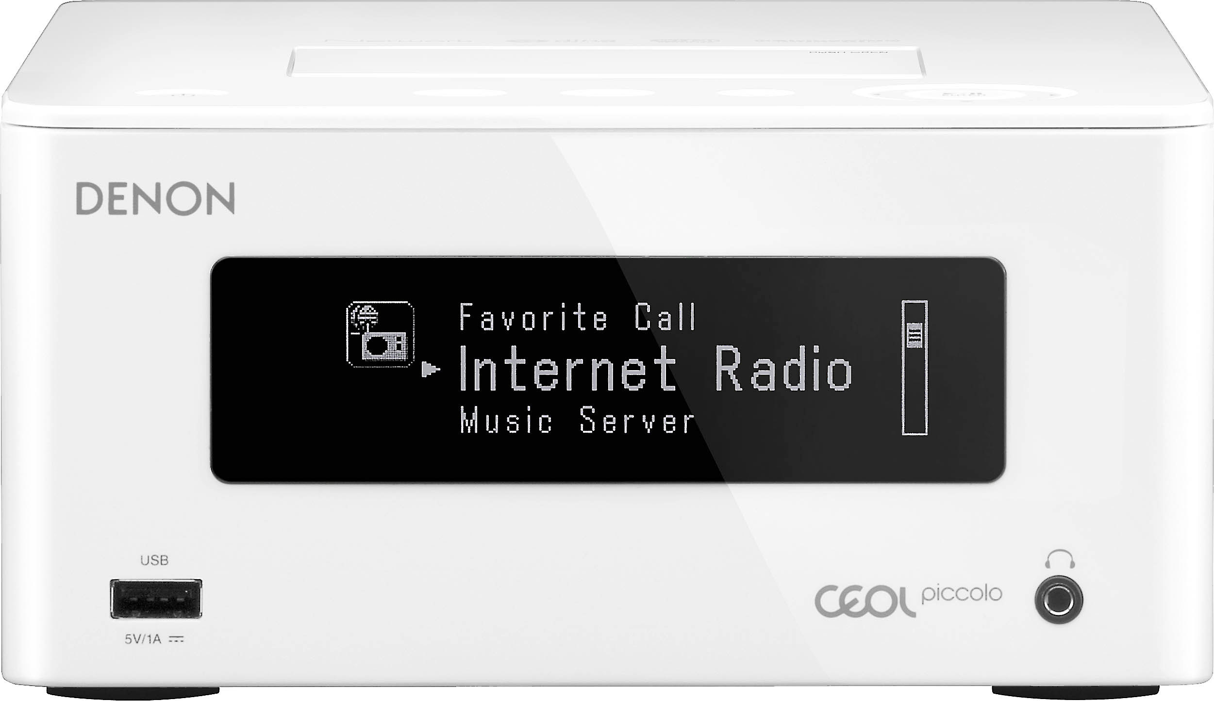 Customer Reviews: Denon DR-AN5 (White) Desktop network receiver with ...