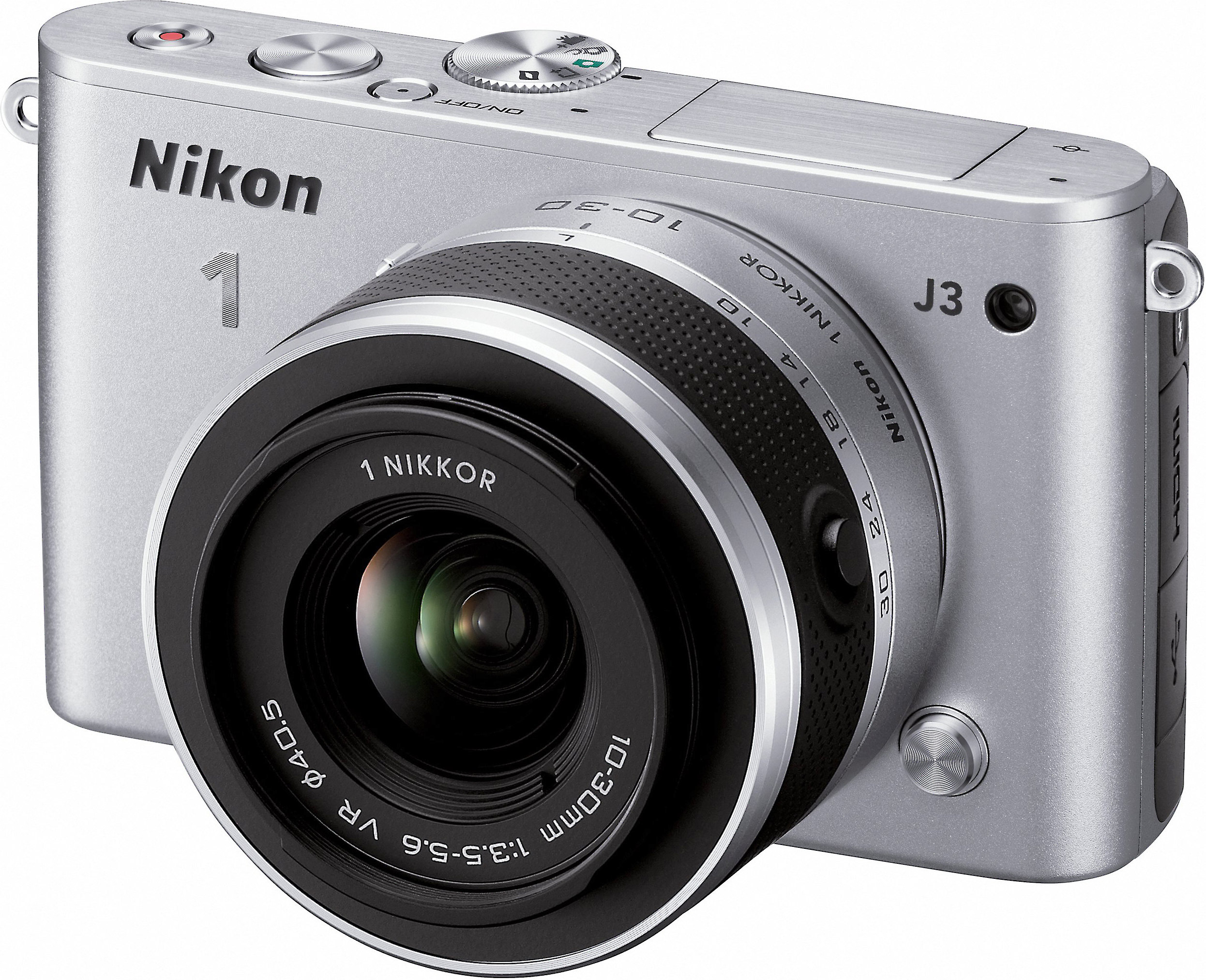 Customer Reviews: Nikon 1 J3 with Standard 3X Zoom Lens (Silver) 14 ...