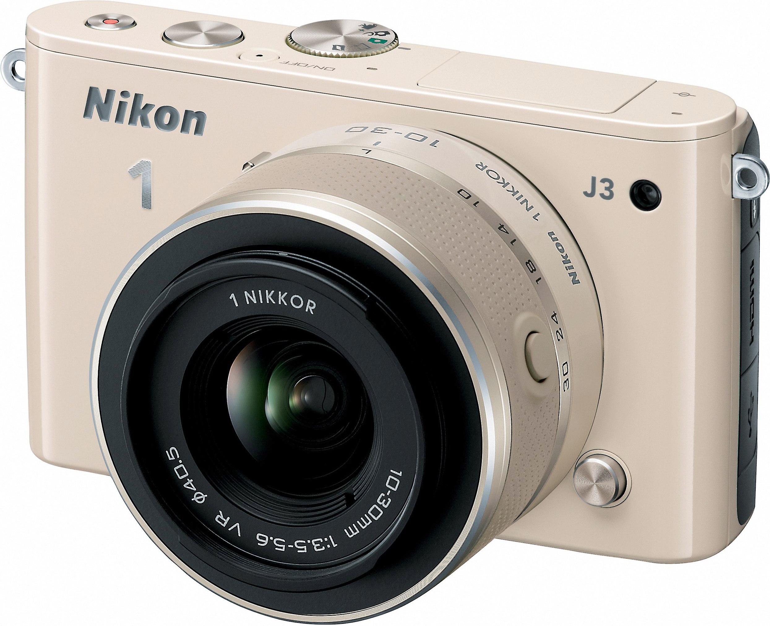 Customer Reviews: Nikon 1 J3 with Standard 3X Zoom Lens (Beige) 14 ...