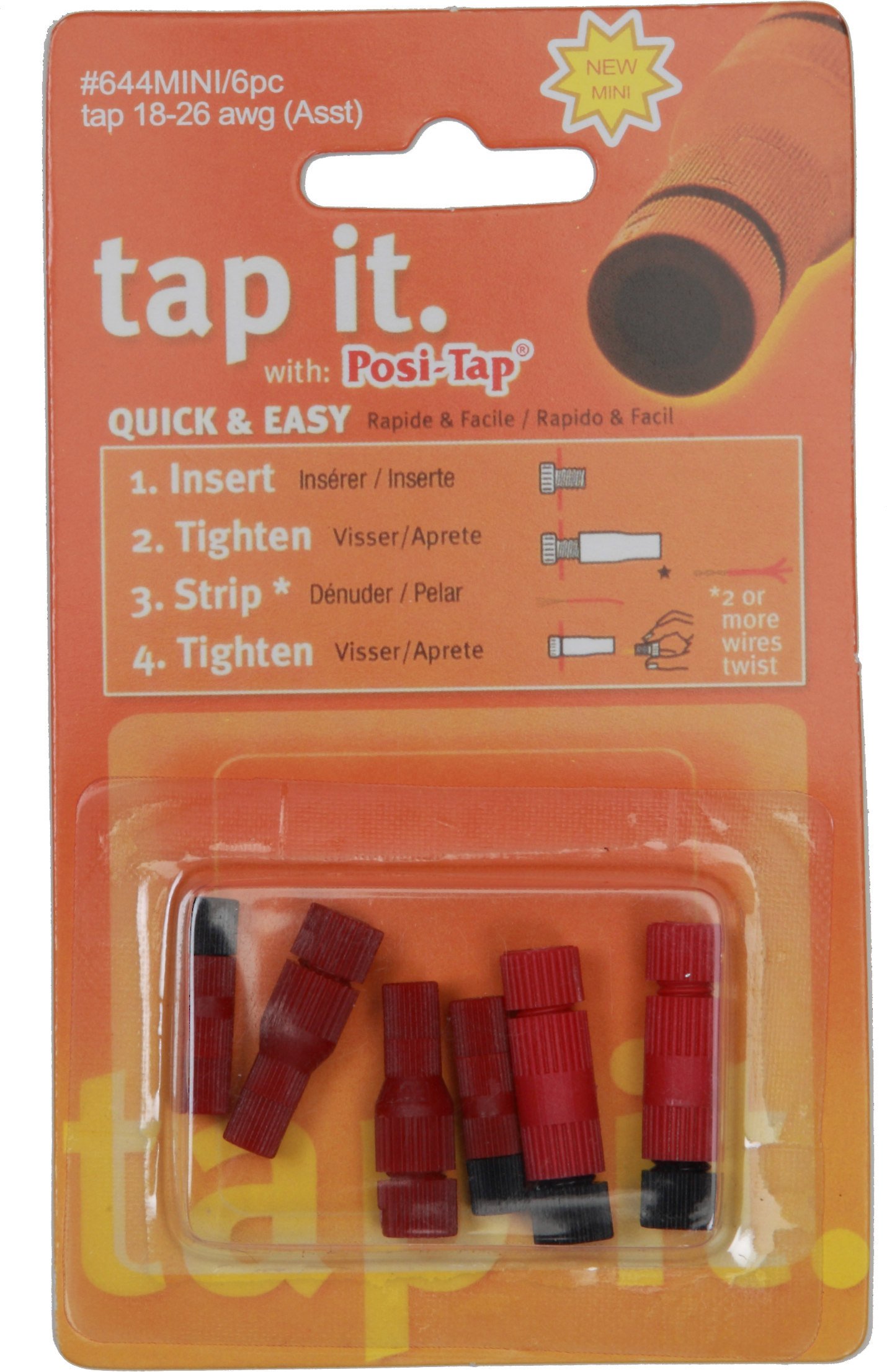 Customer Reviews: Posi-Products™ Wire Connectors 6 mini tap connectors ...