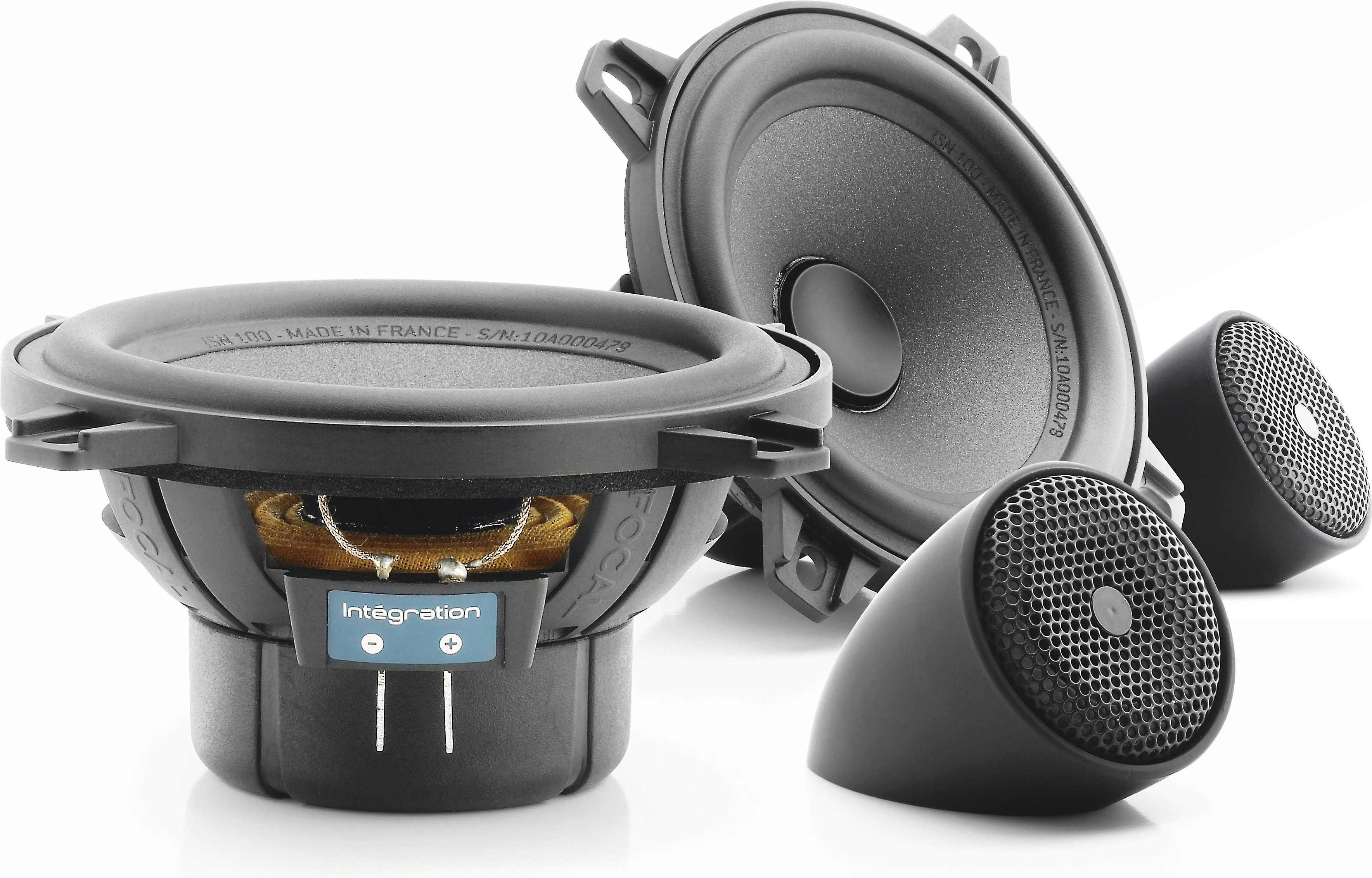Customer Reviews: Focal Integration ISN 100 Shallow-mount 4" component ...
