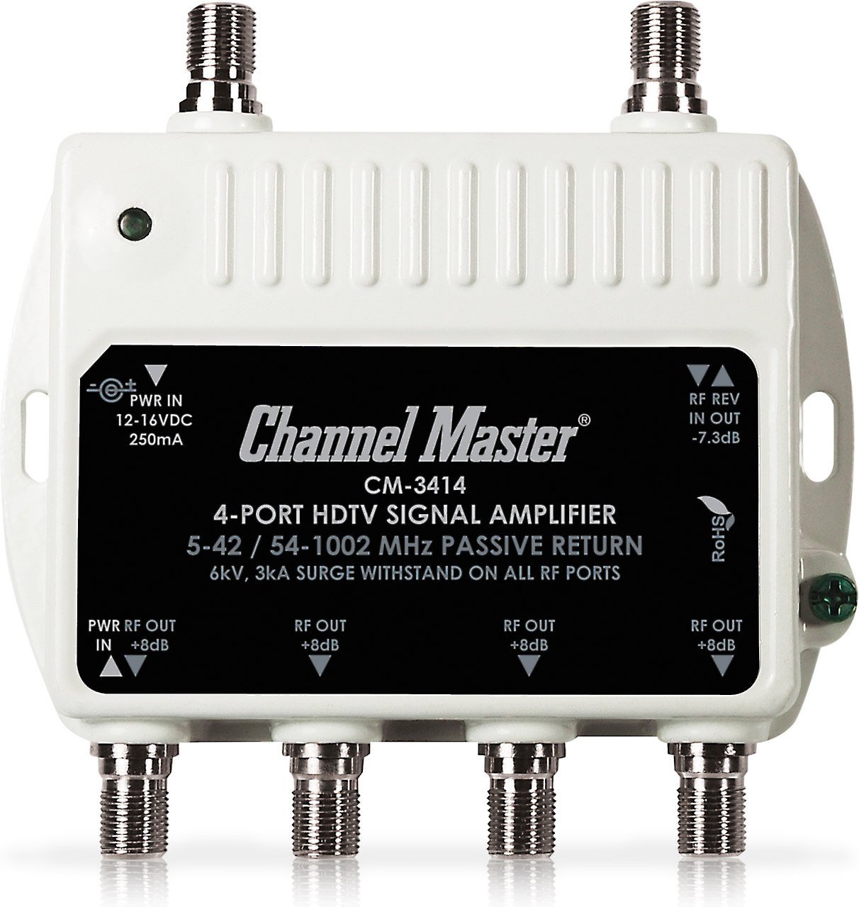 Customer Reviews: Channel Master 3414 4-output RF distribution ...