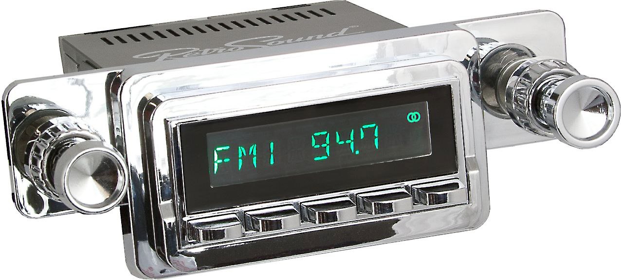 Customer Reviews: RetroSound 125-04-74 Faceplate and Knob Kit (Chrome ...
