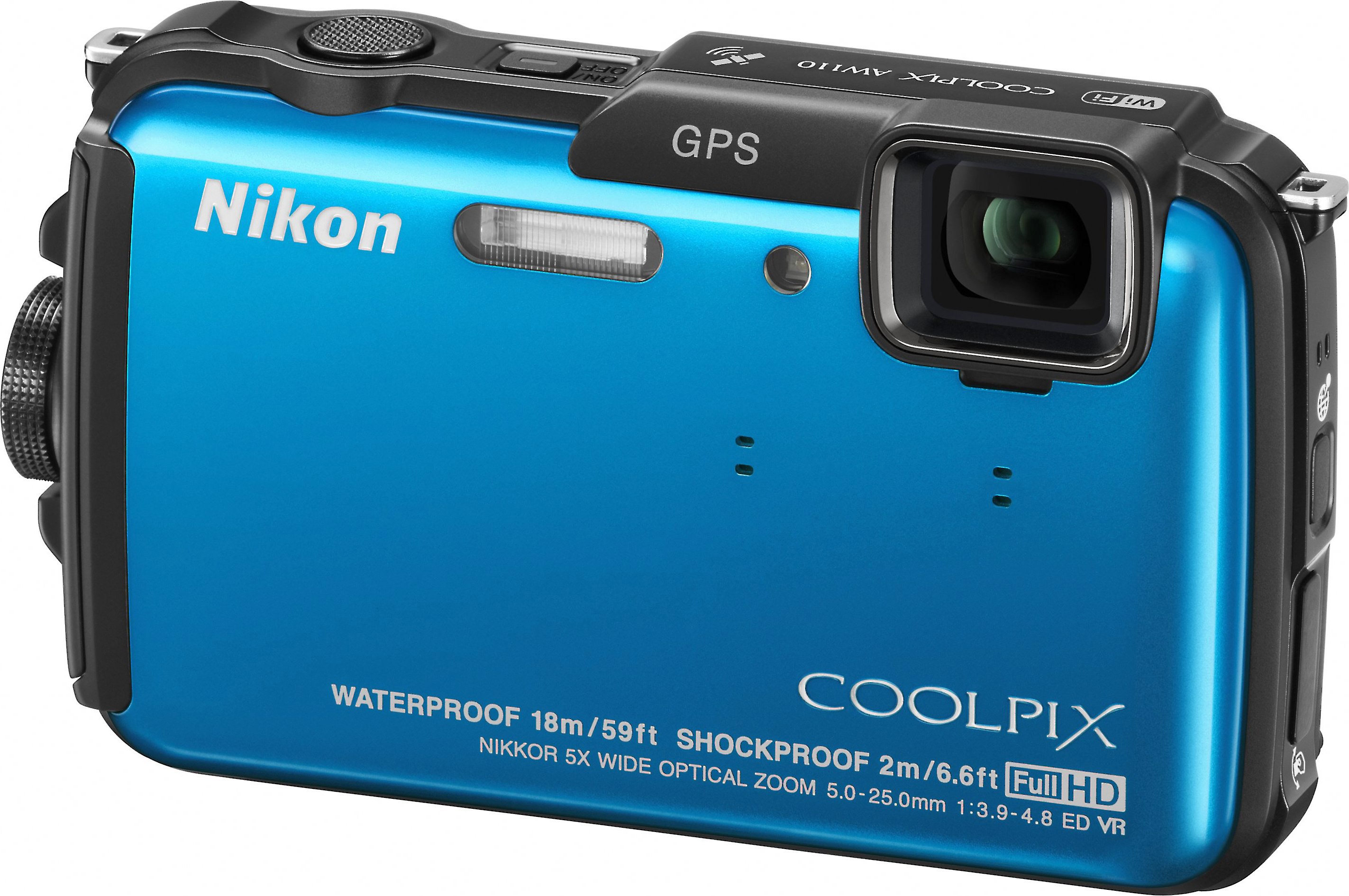 Customer Reviews: Nikon Coolpix AW110 (Blue) Tough-style 16-megapixel ...