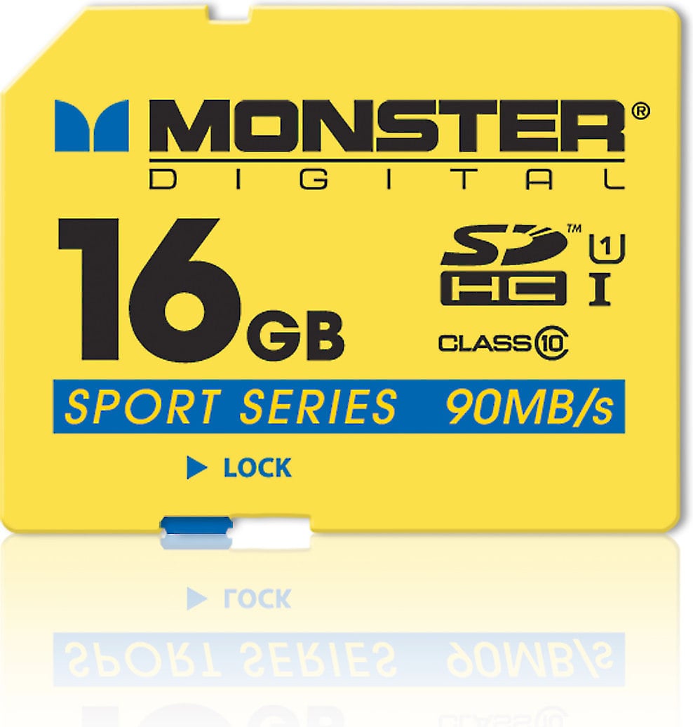 Customer Reviews: Monster Digital SDHC Memory Card (16GB) Speed Class ...
