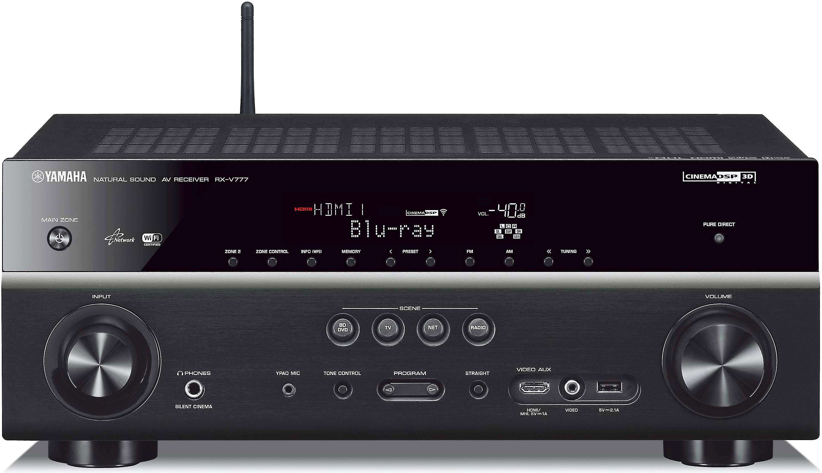 Customer Reviews: Yamaha RX-V777BT 7.2-channel home theater receiver ...