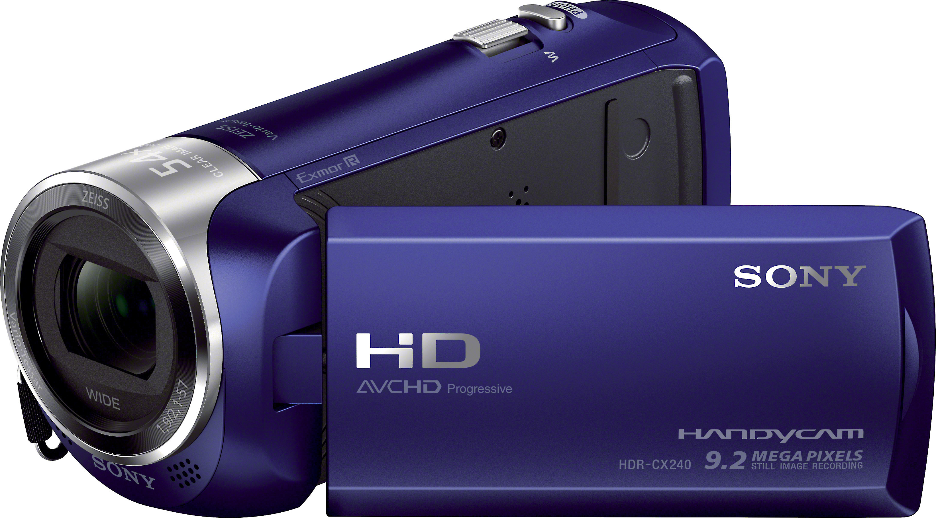 Customer Reviews: Sony Handycam® HDR-CX240 (Blue) High-definition ...