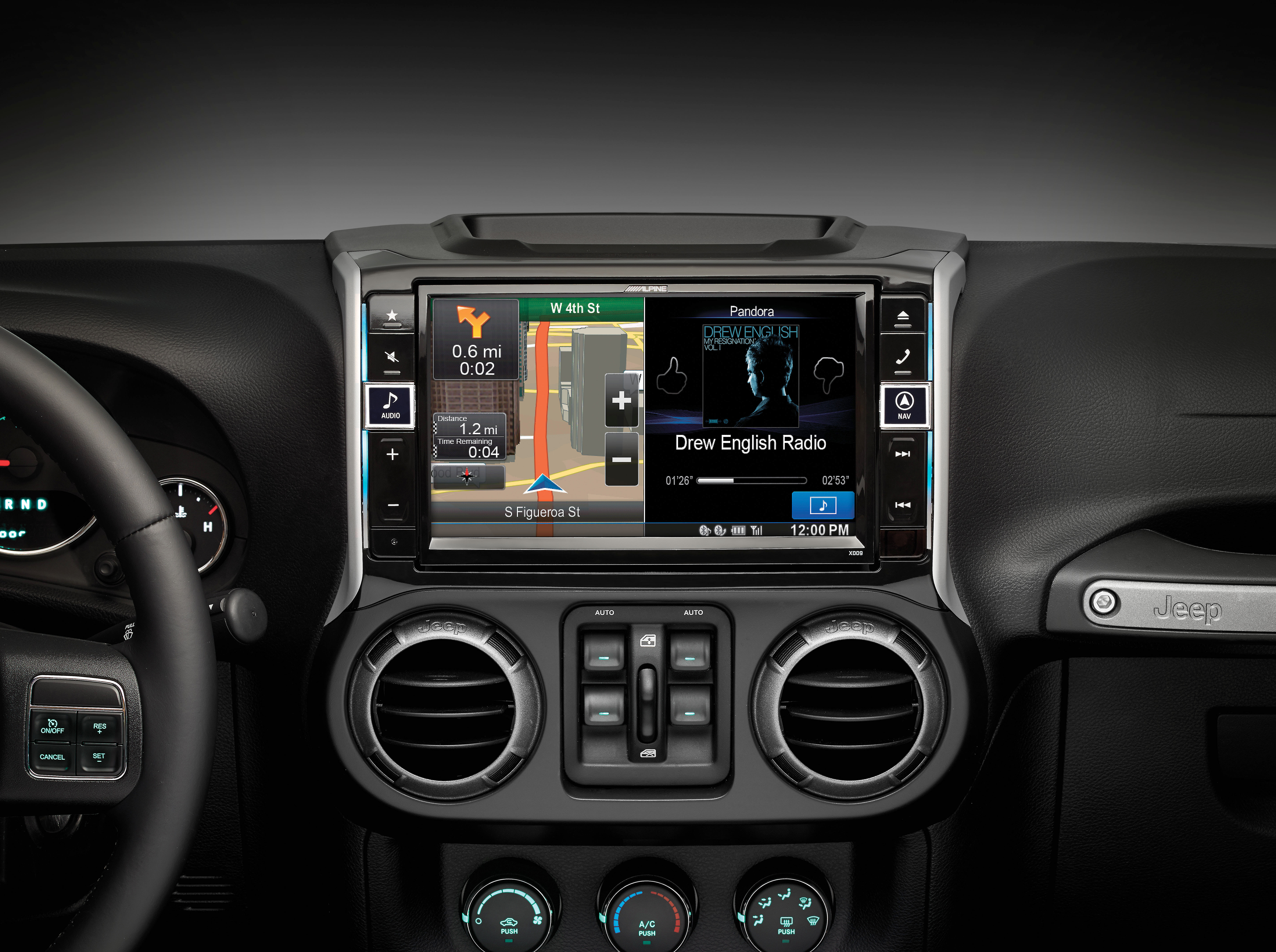 Customer Reviews: Alpine X009-WRA In-Dash Restyle System Custom-fit ...