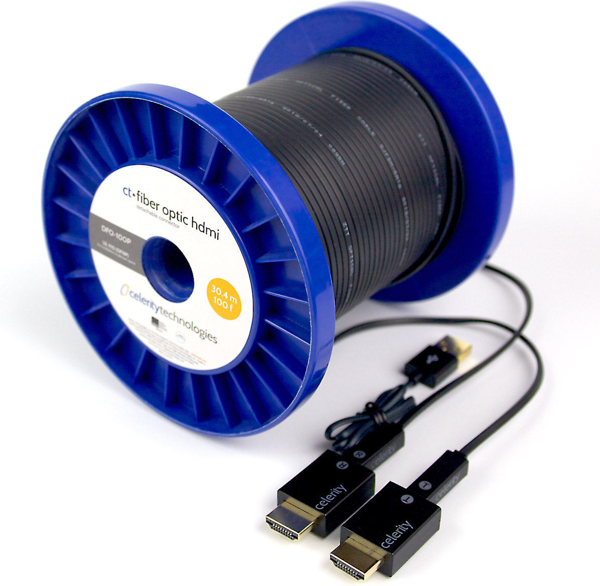 Customer Reviews: Celerity Technologies Detachable Fiber Optic HDMI ...