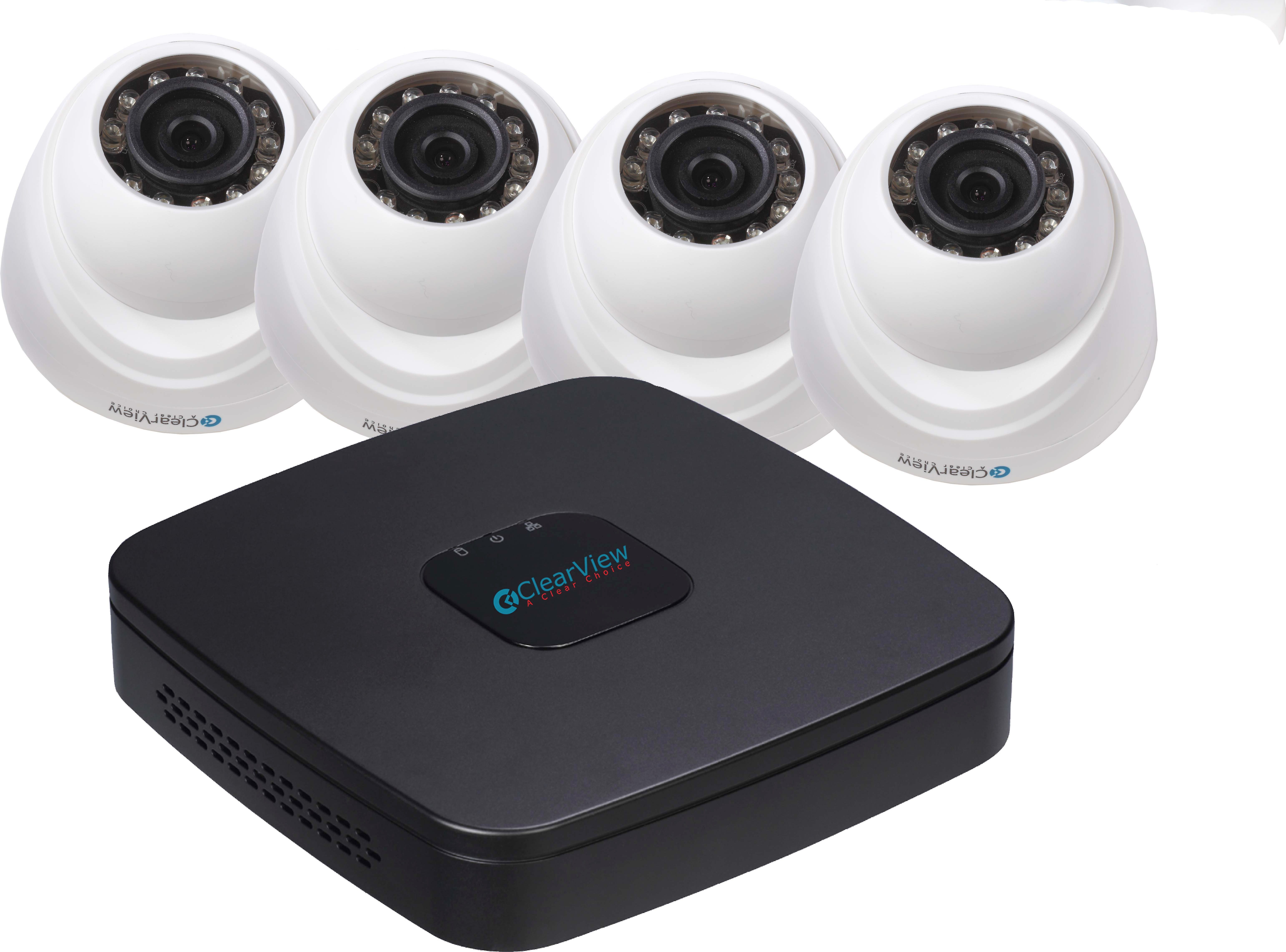 Customer Reviews: ClearView FalconView Econo Kit 4-camera video ...