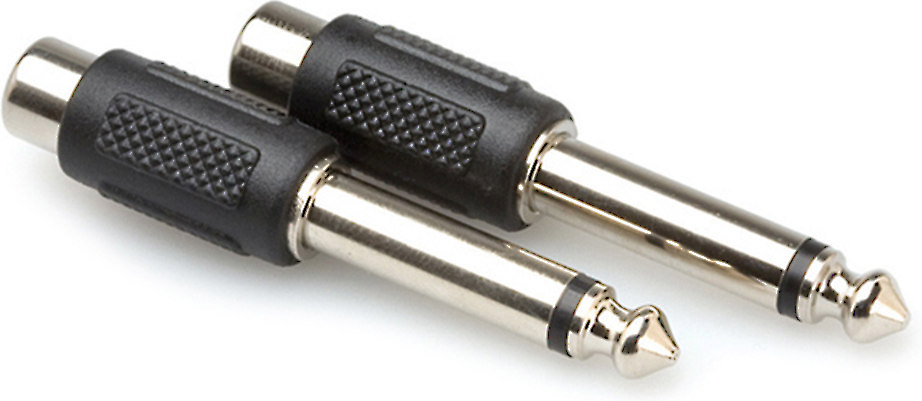 Customer Reviews: Hosa RCA to 1/4" Adapter Plugs RCA to 1/4" TS (pair ...