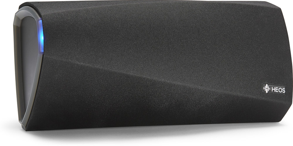 Denon HEOS 3 (Black) Wireless powered bookshelf speaker with Wi-Fi® and ...