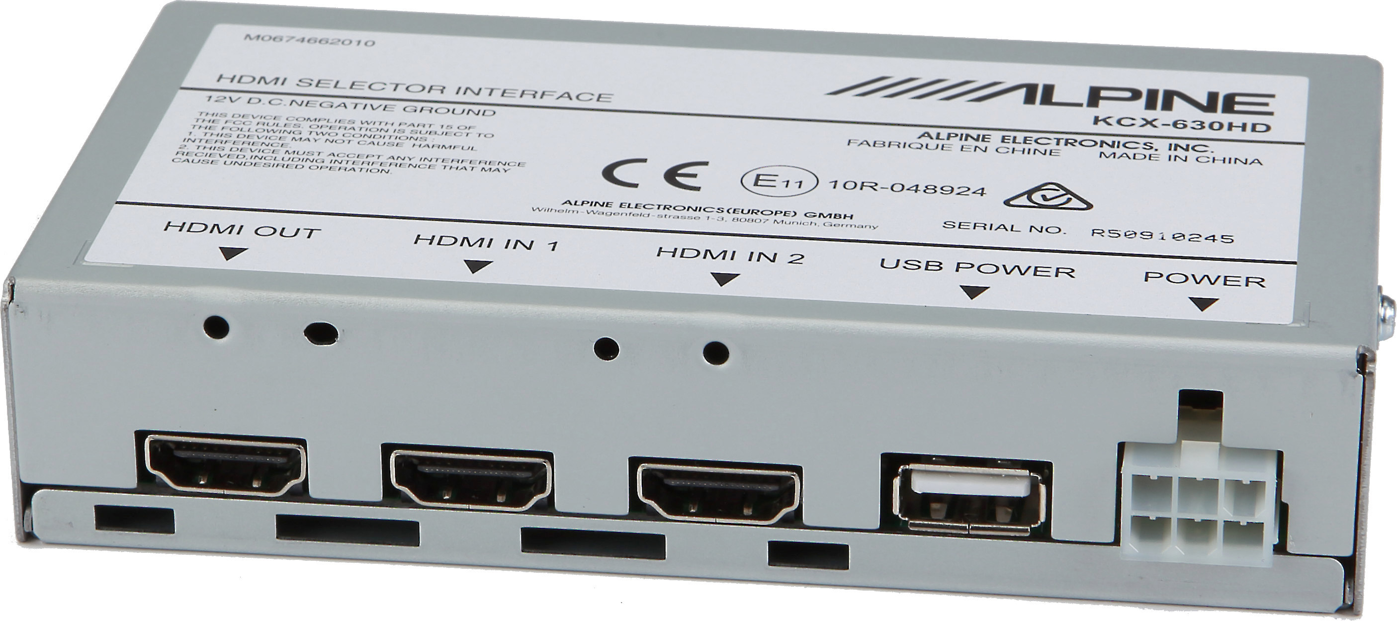 Customer Reviews: Alpine KCX-630HD HDMI switcher for Alpine digital ...