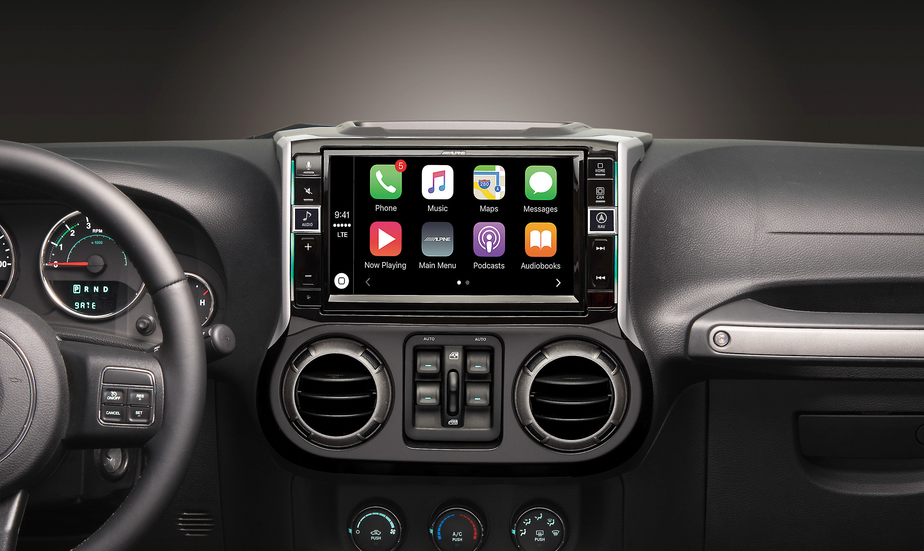 Customer Reviews: Alpine i109-WRA In-Dash Restyle System Custom-fit ...