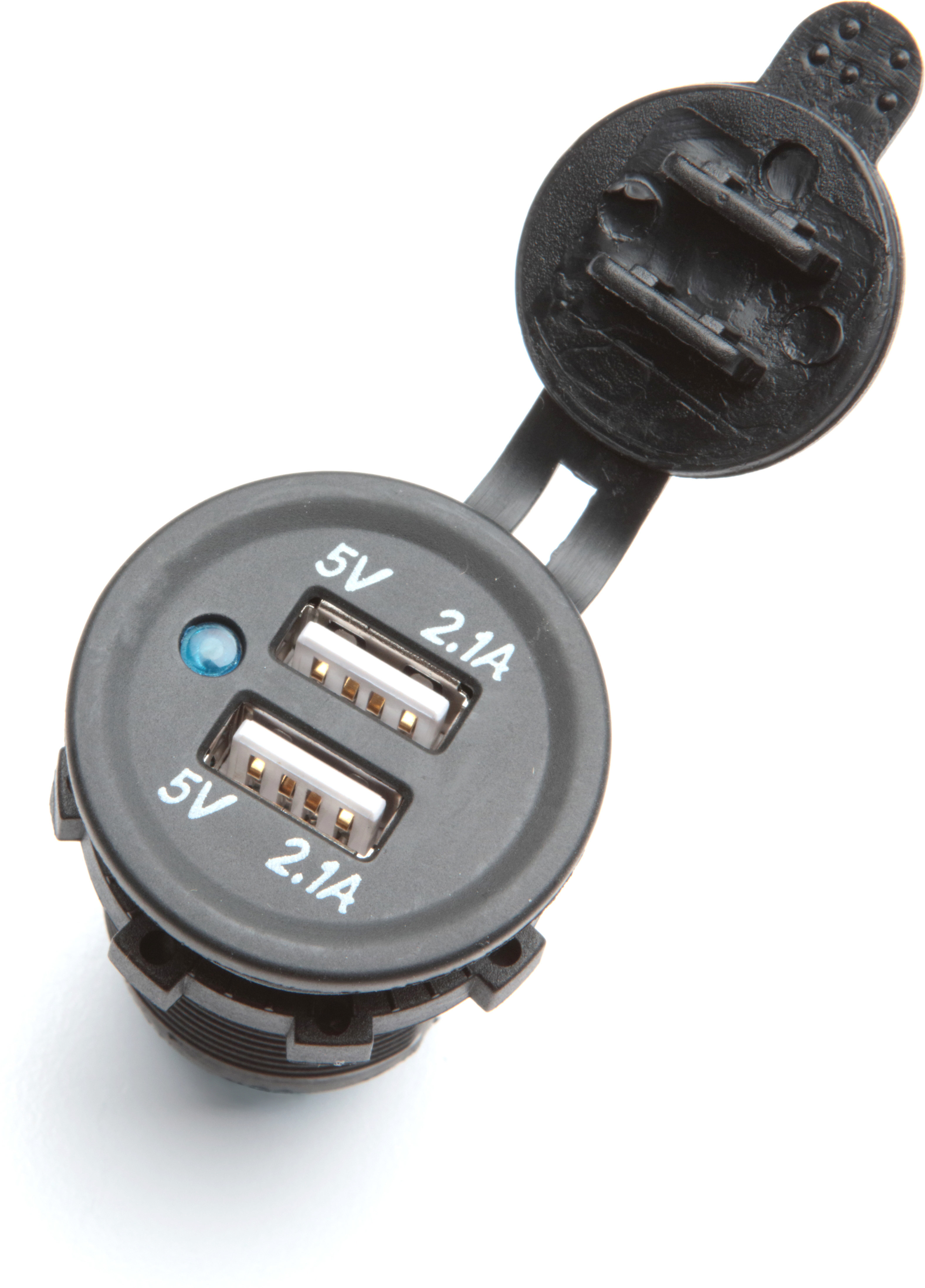 Customer Reviews: Accele USBR12V2 Flush-mount charger with two 2.1-amp USB ports at Crutchfield