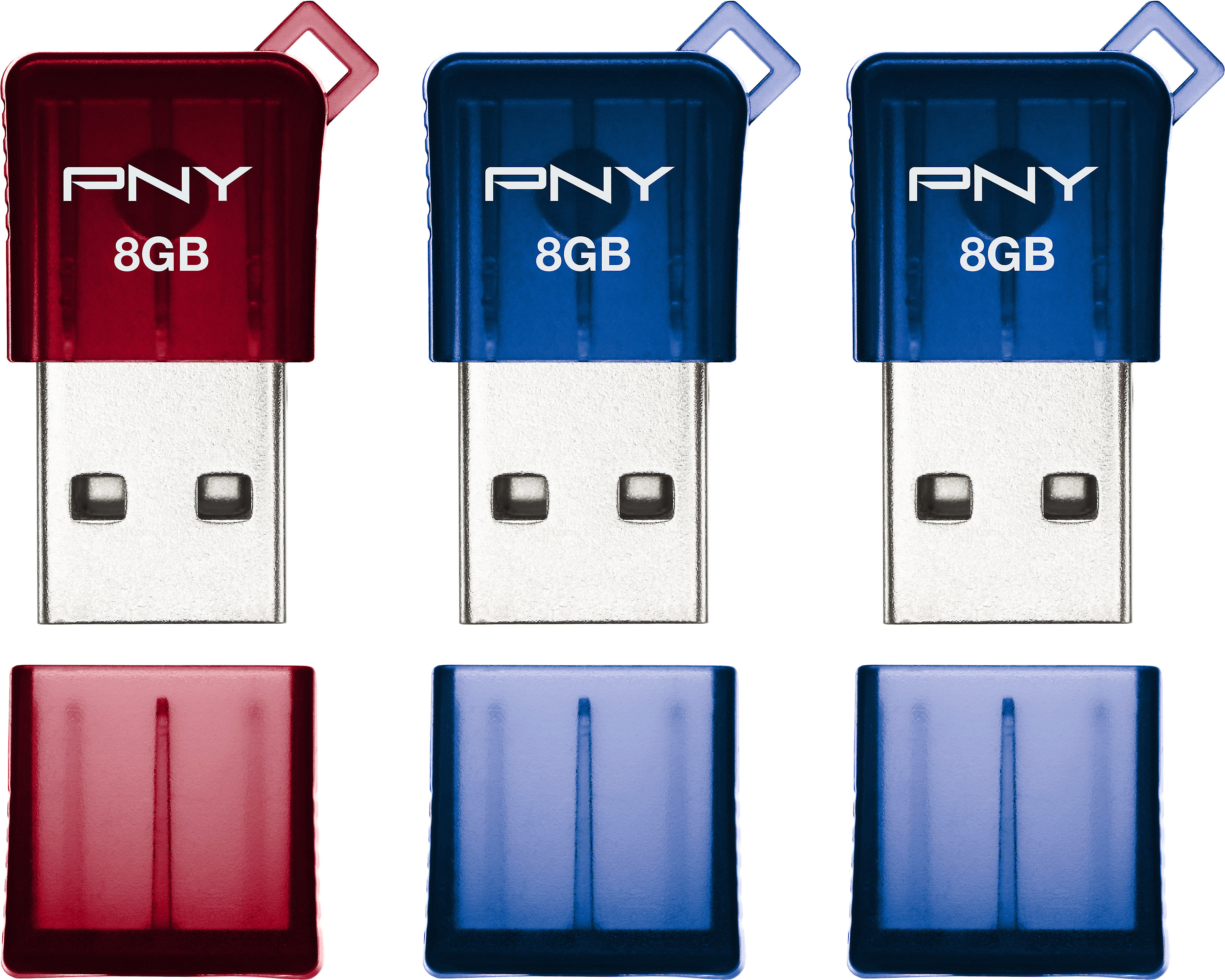 Customer Reviews: PNY Micro Sleek USB 2.0 8GB Flash Drives 3-pack at ...
