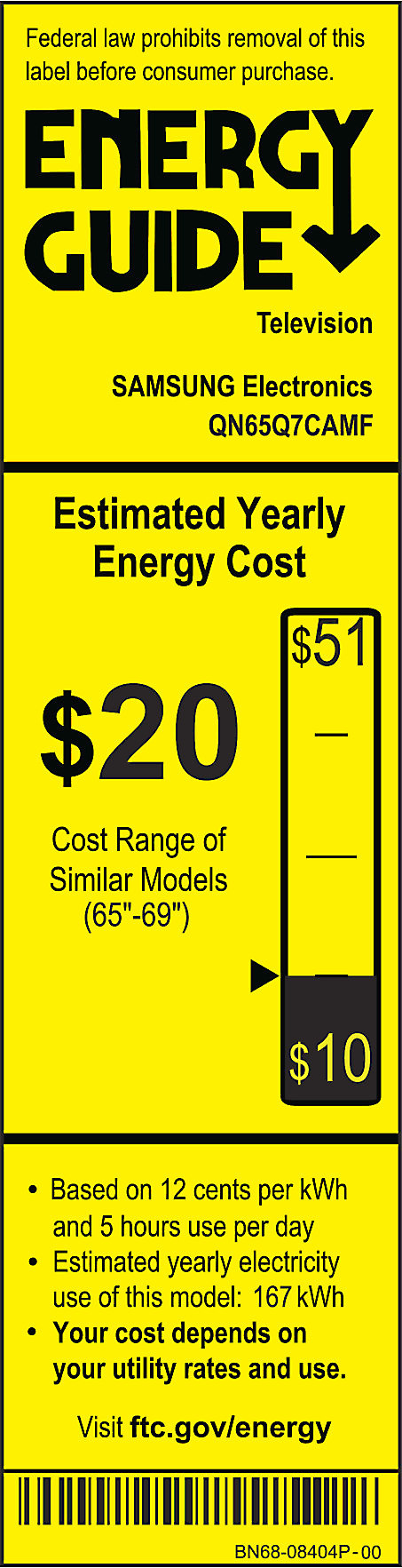 Samsung QN65Q7C 65" curved Smart QLED 4K Ultra HD TV with HDR (2017 ...