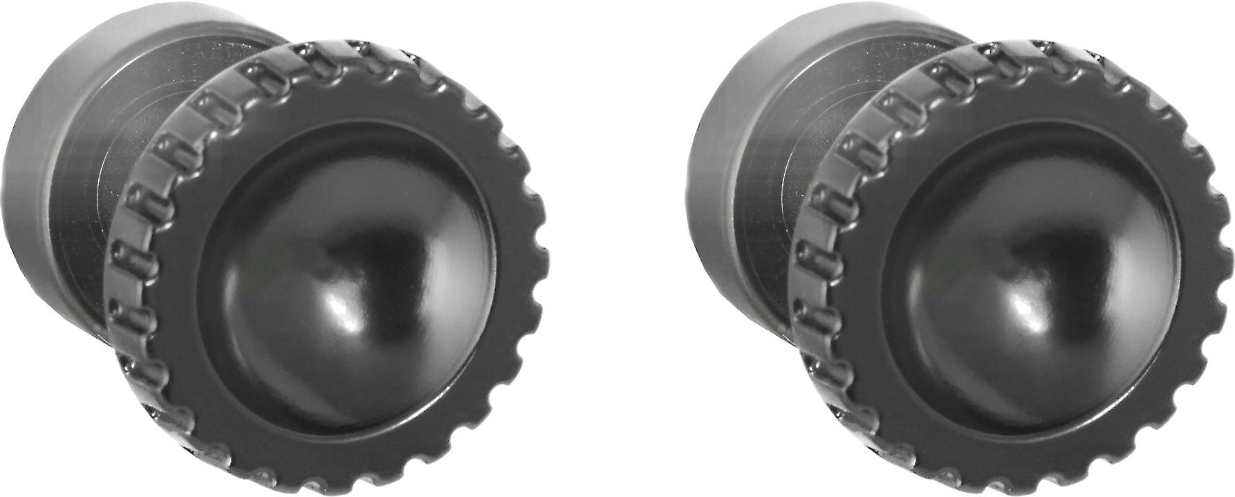 Customer Reviews: RetroSound 46-96 Knob Set (Black front/black rear ...
