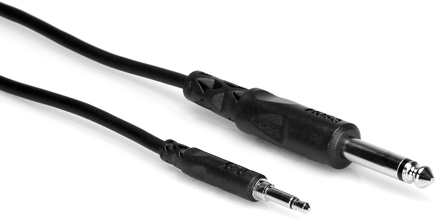 Customer Reviews: Hosa Mono 1/4" to Mono Mini Adapter Cable (5 feet ...