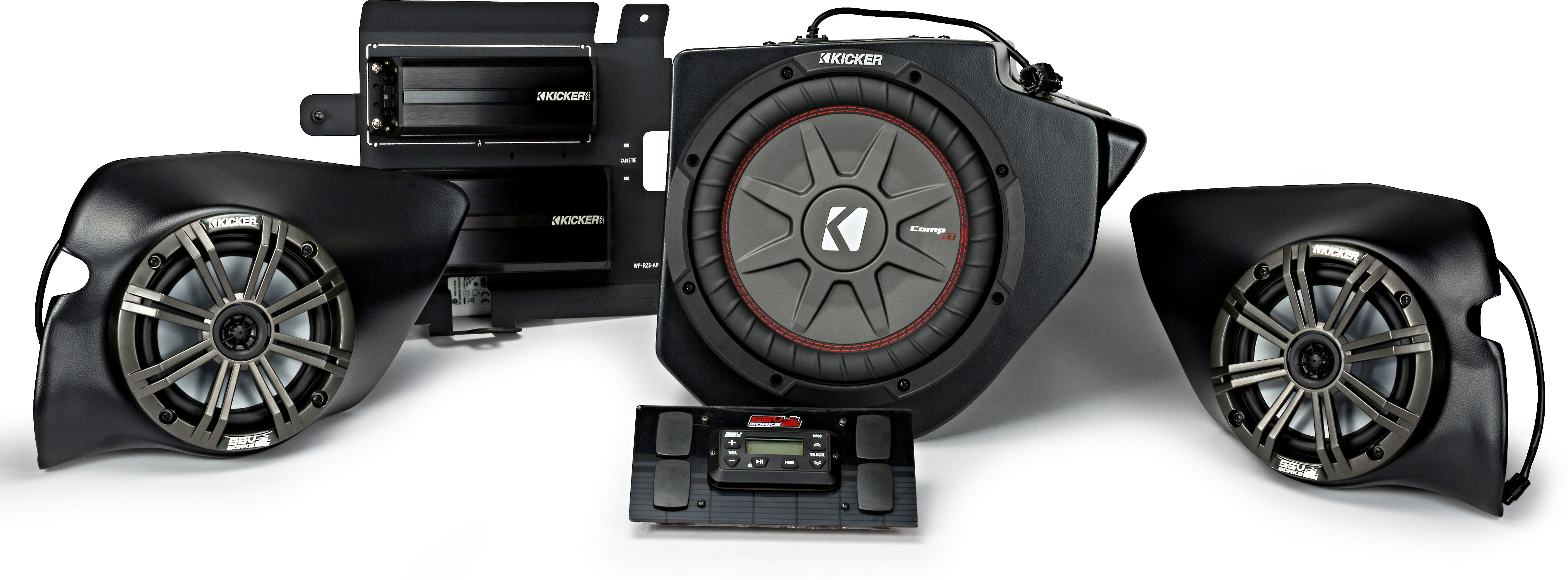 Customer Reviews: Kicker/SSV Works 44PRZ33 3-speaker System Audio ...