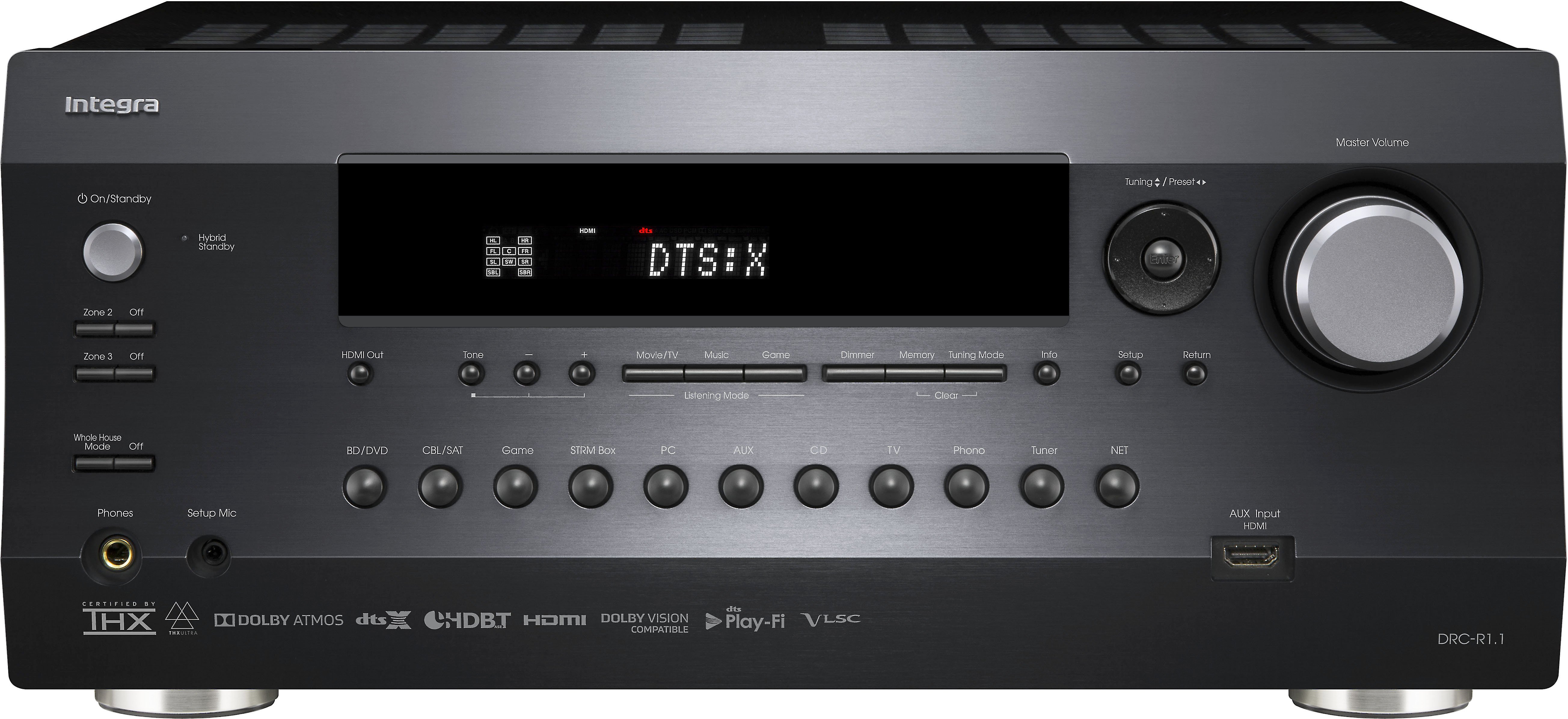 Customer Reviews: Integra DRC-R1.1 Home theater preamp/processor with ...