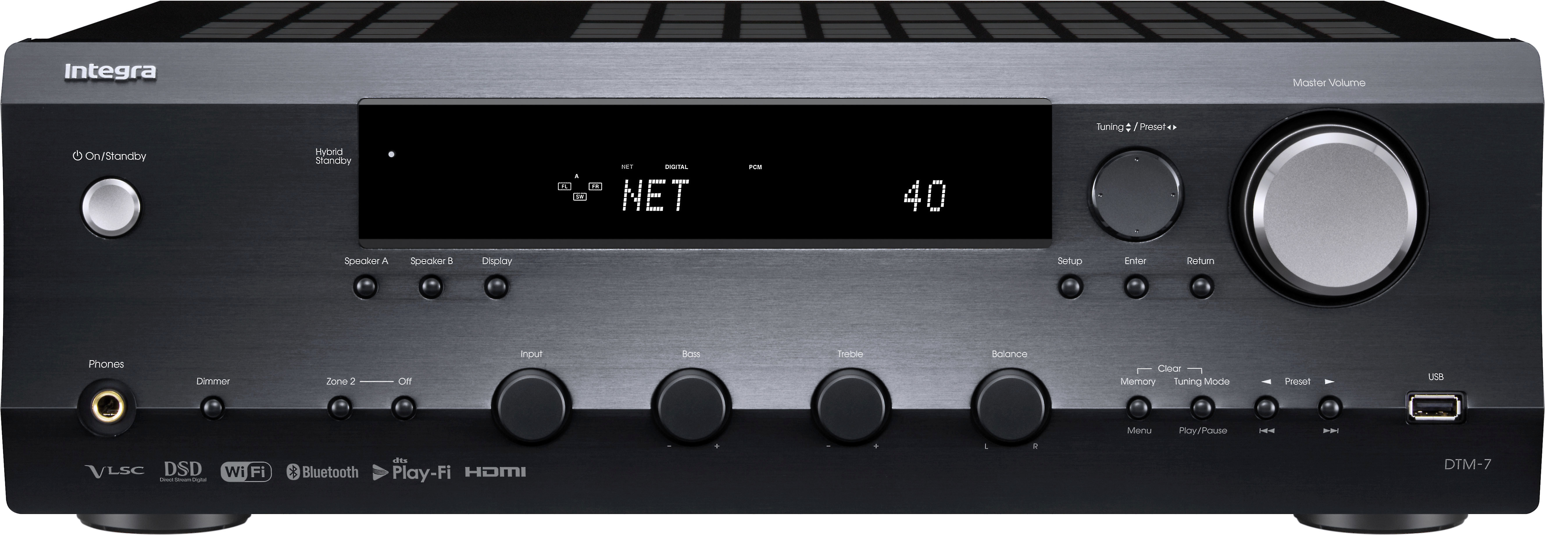 Customer Reviews: Integra DTM-7 Stereo receiver with Wi-Fi®, Bluetooth ...